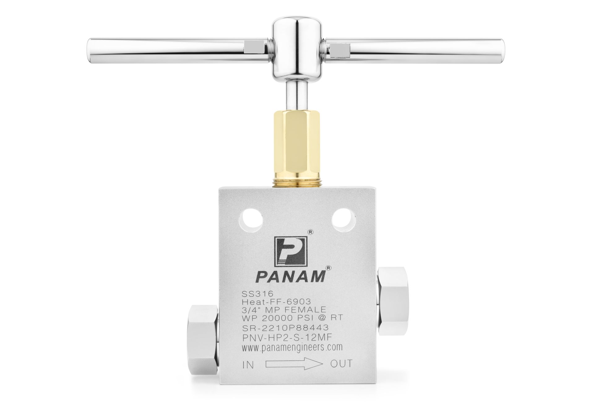 H2 Medium & HP Needle Valves | Panam Valves UK