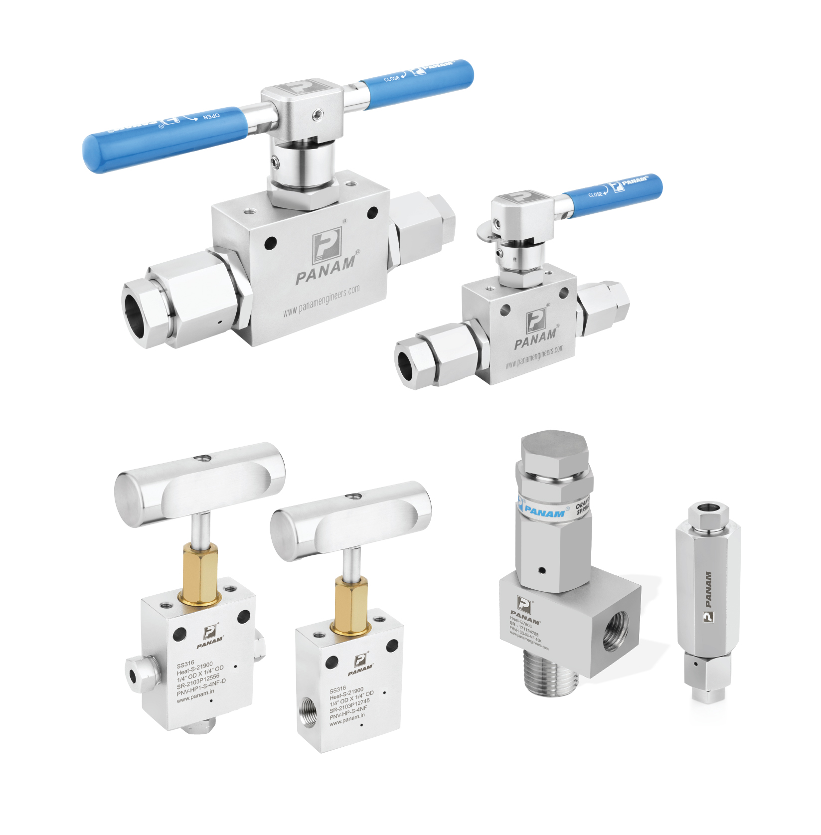 Products | Valves, Fittings, Tubing | Panam Valves